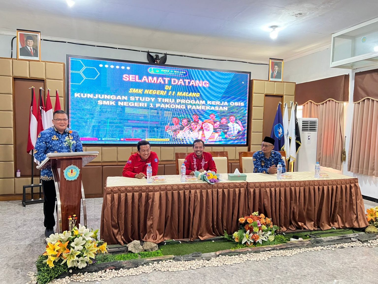Semarak Sambutan SMKN 11 Malang dalam Kunjungan Studi Tiru OSIS/MPK ...